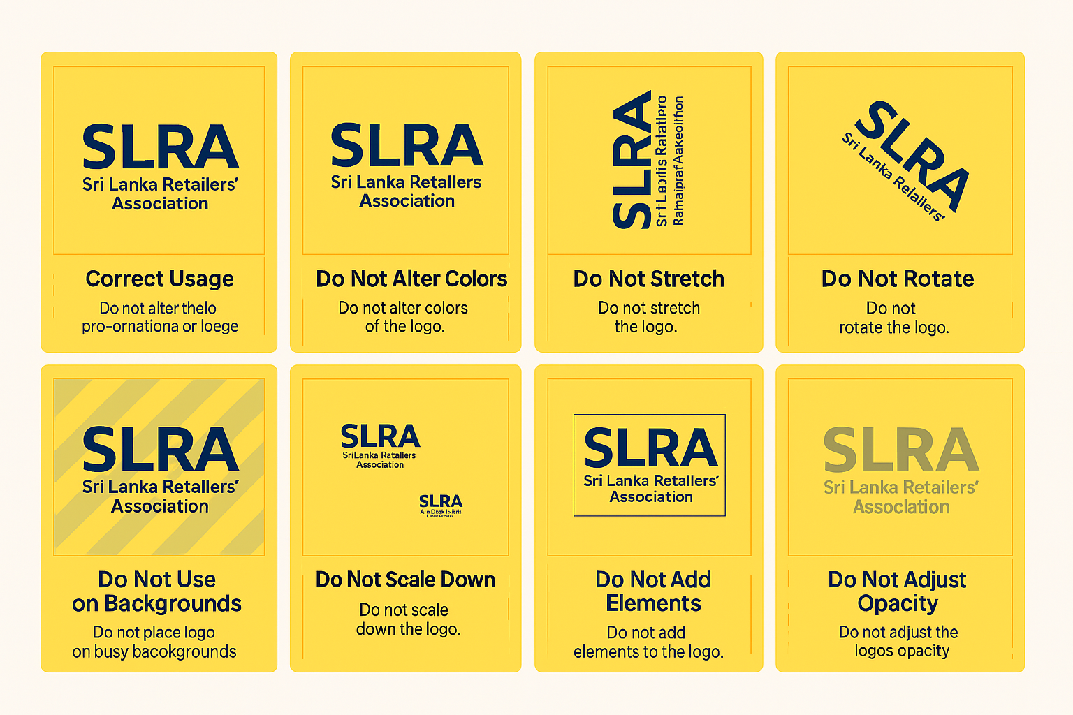 SLRA Logo Set 2025 - Sri Lanka Retailers’ Association (SLRA)